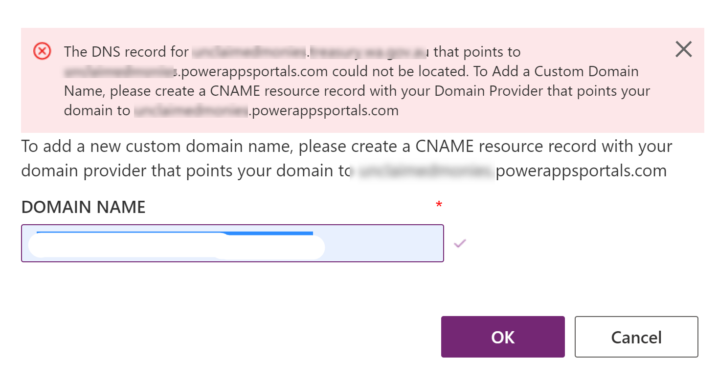 Custom Domain for PowerApps Portal – My Trial