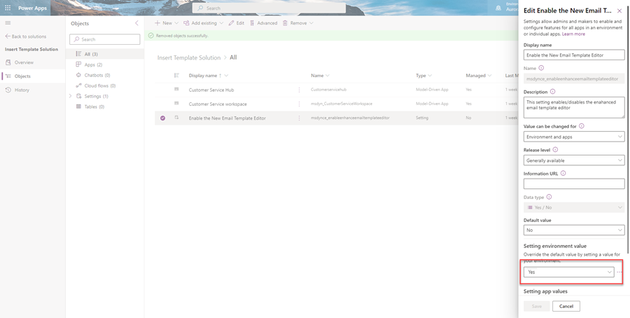 Setting Up the Advanced Email Template Editor Interface – My Trial